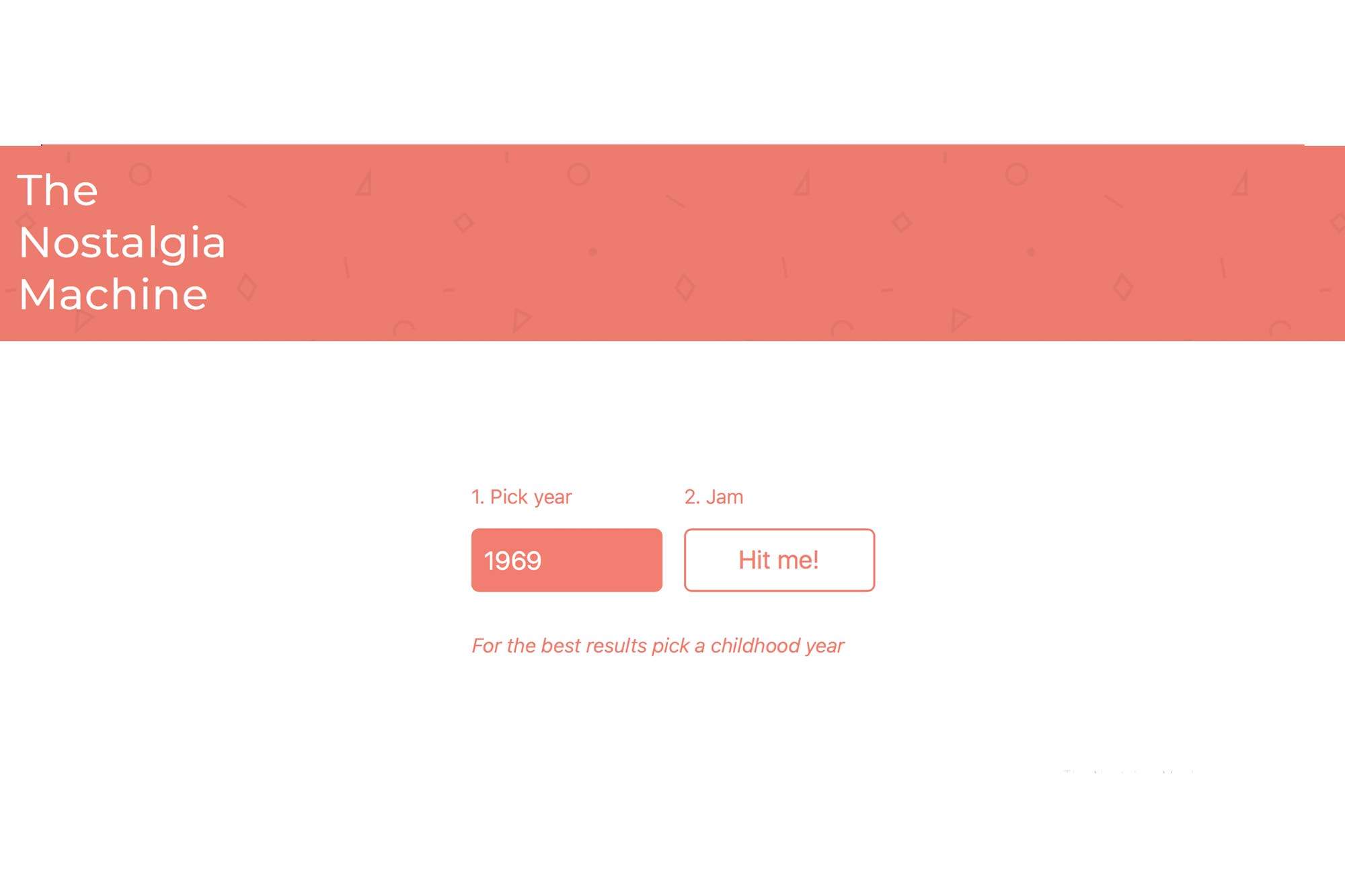 The NOSTALGIA MACHINE. La web que te permite viajar musicalmente ...